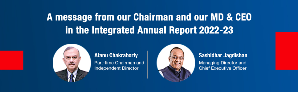 Message from Chairman and MD & CEO