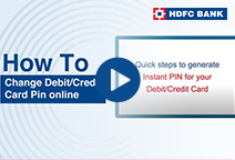 What is a PIN number on a Debit Card | HDFC Bank