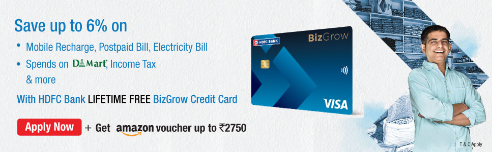 Apply for Biz Grow Credit Card | HDFC Bank