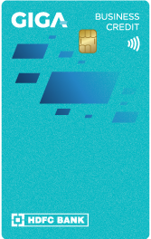 Giga Business Credit Card: Apply for Giga Business Card Online | HDFC Bank