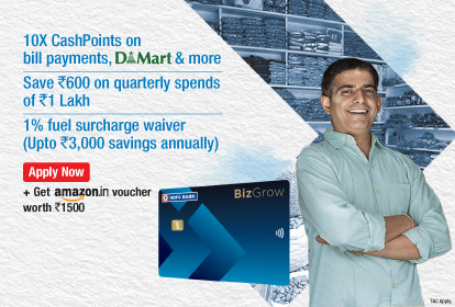 Apply for Biz Grow Credit Card | HDFC Bank