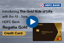 4 Advantages Of Using HDFC Bank Regalia Gold Credit Card