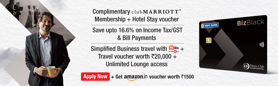 Apply for Biz Black Metal Edition Credit Card | HDFC Bank