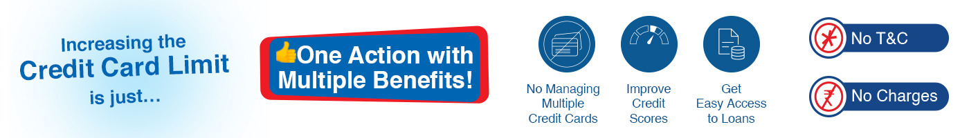 Credit Card Limit Enhancement - Increase Credit Card Limit | HDFC Bank