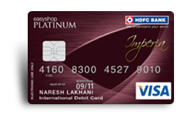 Documents Required to Apply - EasyShop Imperia Debit Card | HDFC Bank