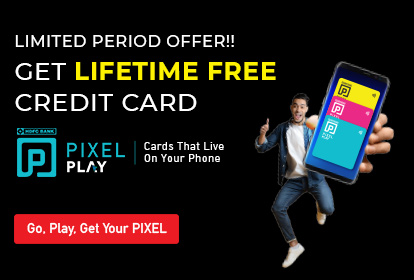 Pixel Play Credit Card - Get Customised Offers | HDFC Bank